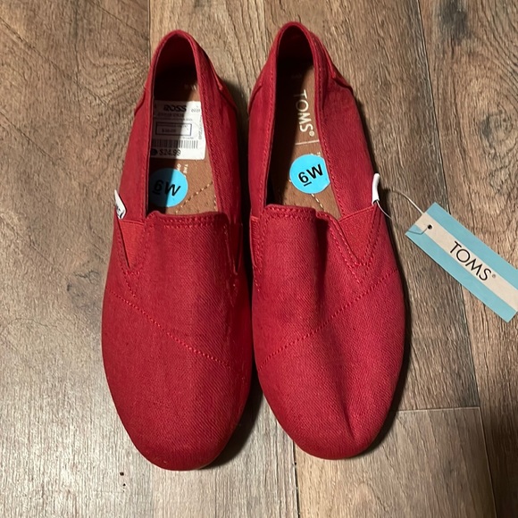 Toms | Shoes | Red Toms | Poshmark